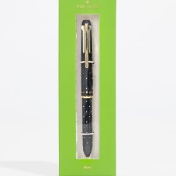kate spade | Office | Kate Spade Black Dot Multiclick Gel Pen New In ...